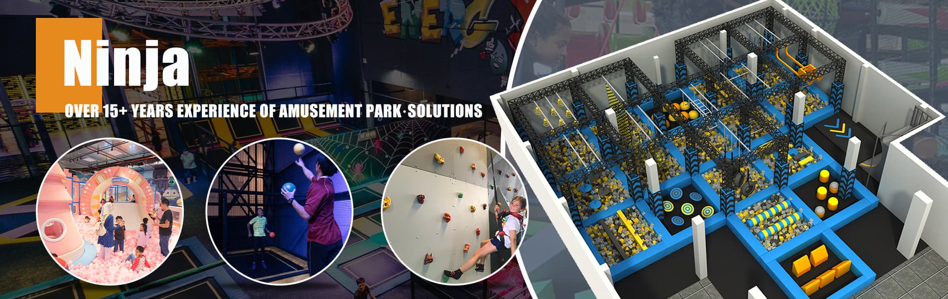 Custom Indoor Ninja Equipment, Ninja Indoor Playground Equipment Factory