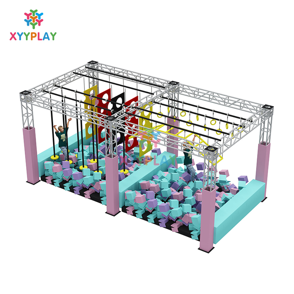 Custom Indoor Ninja Equipment, Ninja Indoor Playground Equipment Factory