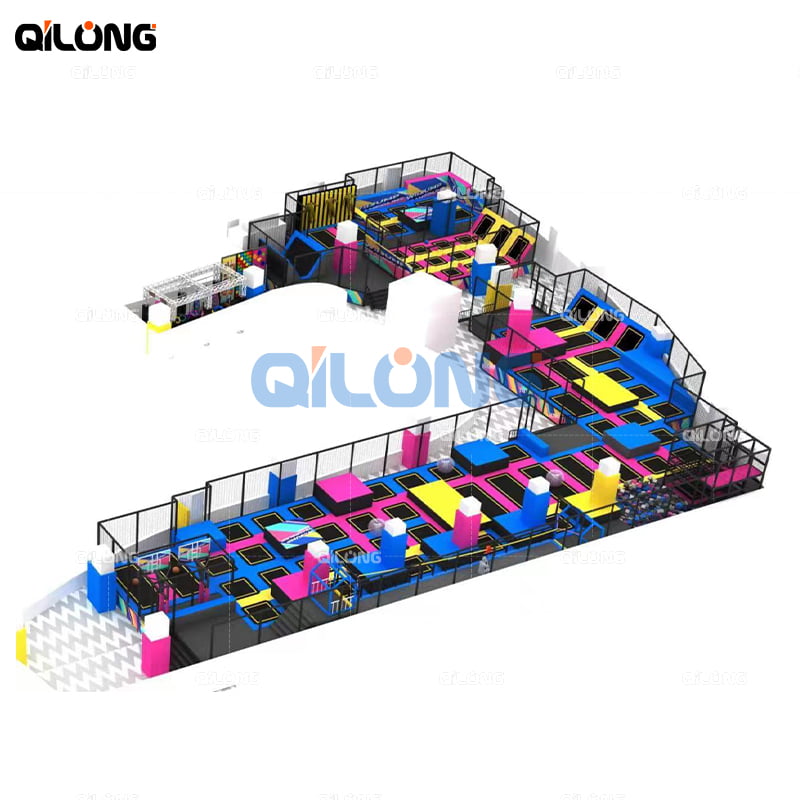 2024 New Design Commercial Kid Indoor Trampoline Park For Sale manufacturer, 2024 New Design ...